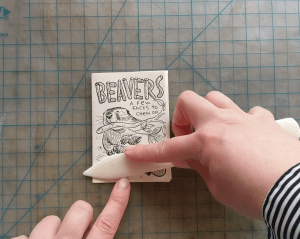 How to fold a mini-zine (Step-by-step) – Fiona Barnacle